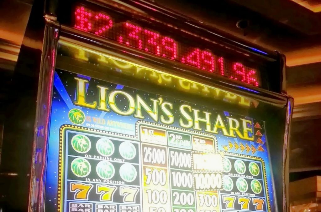 The Legend Of The Lion’s Share Progressive Jackpot Slot Machine ...